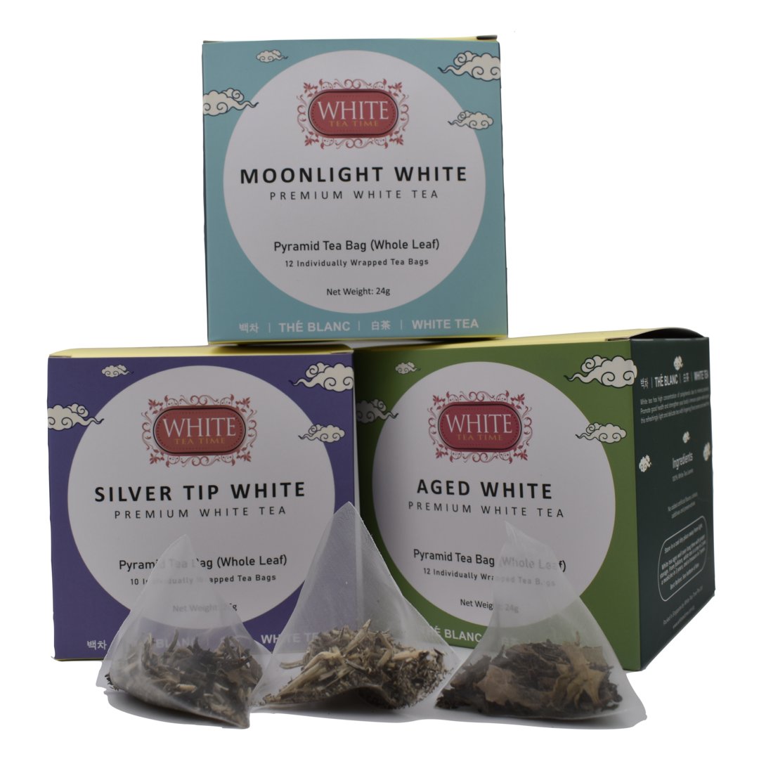 3-Box Edition Set - Premium White Teas Love White Tea Time Singapore